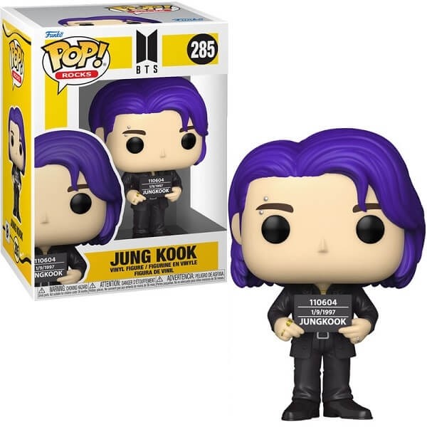 Funko POP Rocks BTS - Jung Kook 285 Vinyl Figure